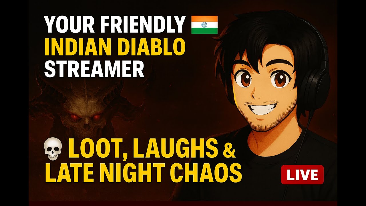 🔥 Welcome to Your Friendly Indian Diablo Streamer! 🇮🇳💀 - YouTube
