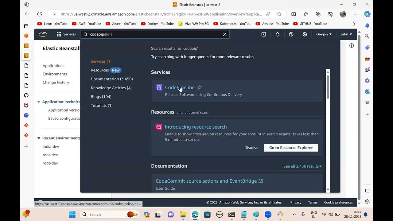AWS CodePipeline | AWS CodeDeploy | AWS CodeBuild | CodeCommit | Deploy WebApp a Hands on Lab ...