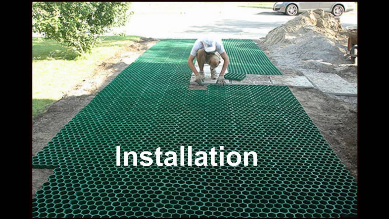 Grass grid - YouTube