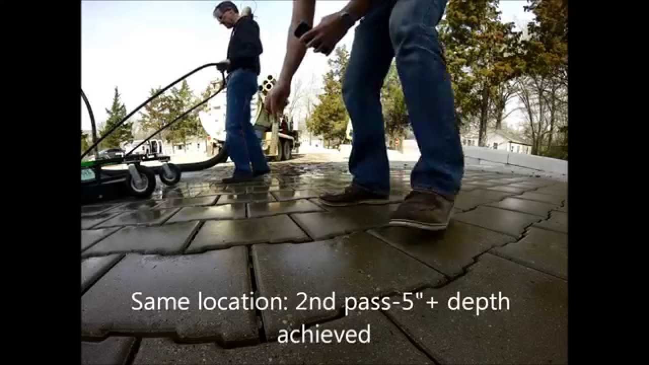 Grissum PaveDrain Maintenance Demo - YouTube