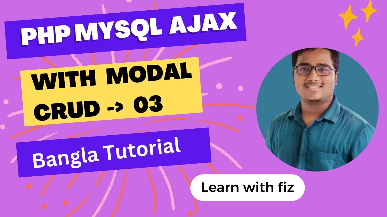 Php Mysql And Ajax Delete Using Bootstrap Modal Part03 Php Mysql