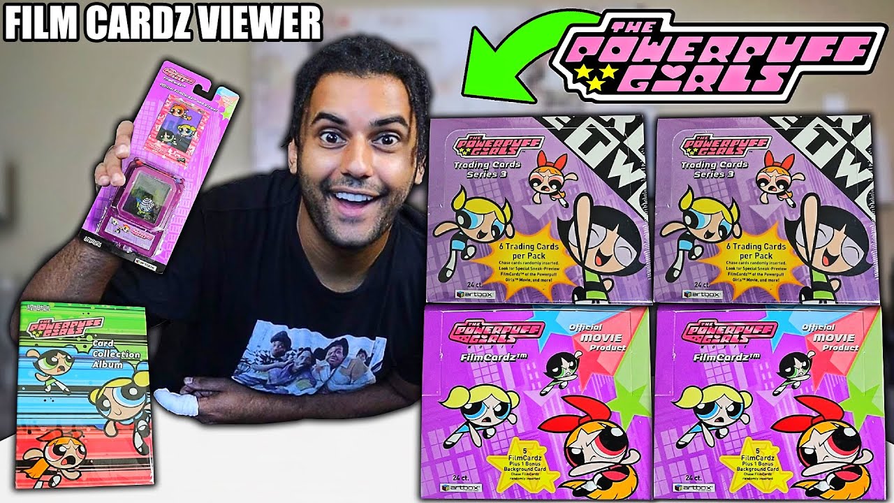 Opening OVER $500 Of VINTAGE Cartoon Network POWERPUFF GIRLS BOOSTER ...