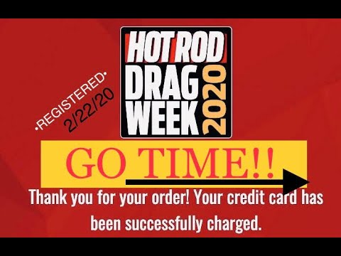 2020 Hot Rod Drag Week Registration and Prep - YouTube