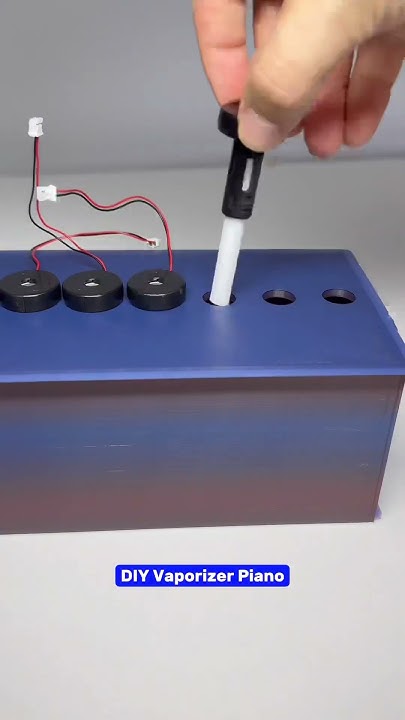 Unusual DIY Humidifier Piano Project #arduino #electronics #engineering #diy - YouTube