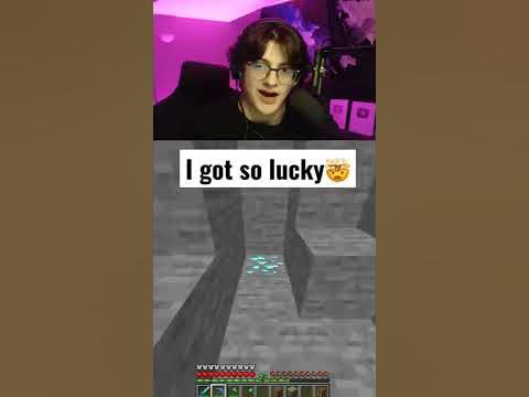Lucky Minecraft Player - YouTube