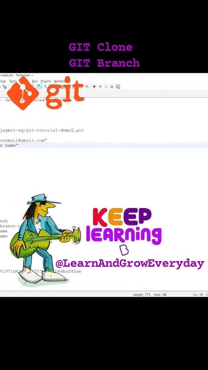 Git Clone And Git Branch Youtube