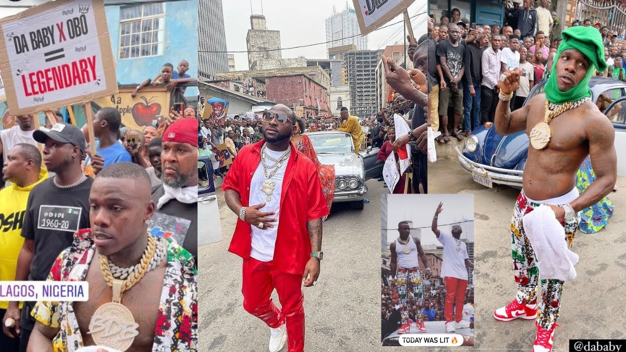 American Rapper Dabby Slepts In Davido's Mansion After Their Video ...