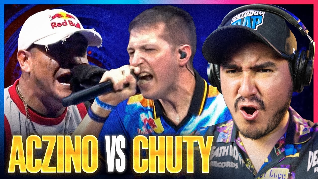 LA BATALLA MÁS ESPERADA DEL AÑO | Aczino vs. Chuty (REACCIÓN) Red Bull ...