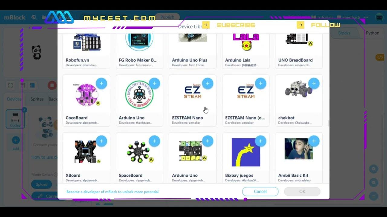MBlock tutorial with Armor sumo | Tempahan Projek FYP @ Mycest.com ...