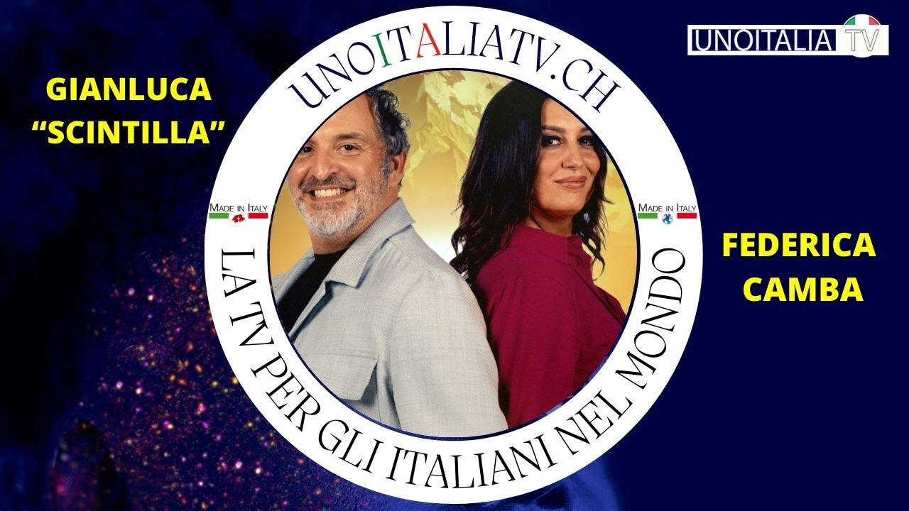 FEDERICA CAMBA & GIANLUCA "SCINTILLA" OSPITI DI UNOITALIA TV 🇨🇭 - YouTube