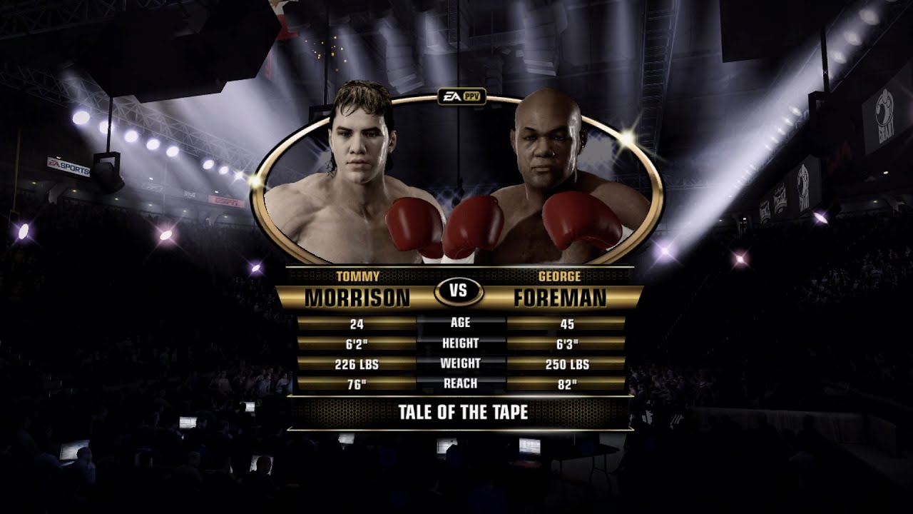 Fight Night Champion | Tommy Morrison vs. George Foreman - YouTube