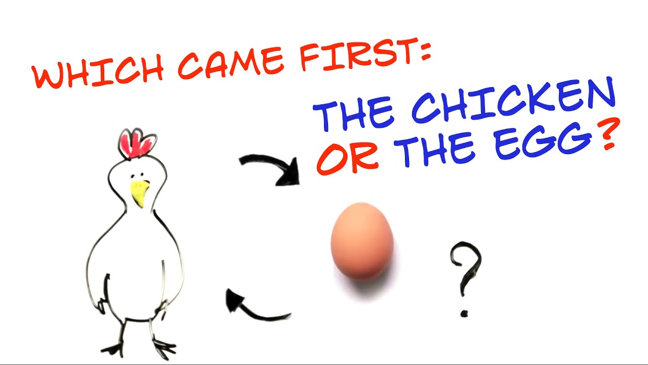 Which came first: the chicken or the egg? - YouTube