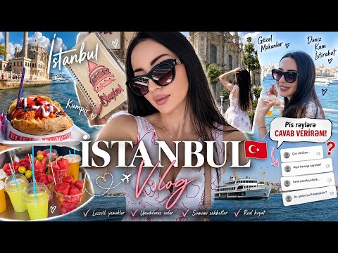 PİS RƏYLƏRƏ CAVAB 🇹🇷 HƏR GÜN VLOG olacağ?? Ortaköy/ Üsküdar ❤️ Ayka 14