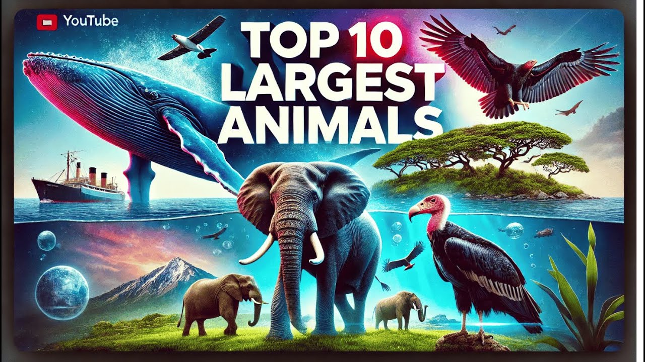 Top 10 Largest Animals You Need to See to Believe - YouTube