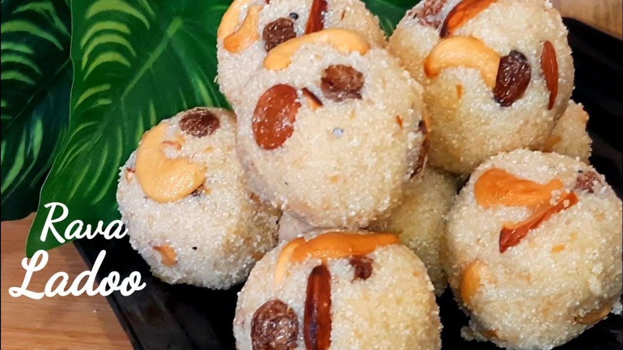 Rava Ladoo in 15 minutes | Quick & Easy Rava Ladoo | Sooji Ladoo | Rava ...