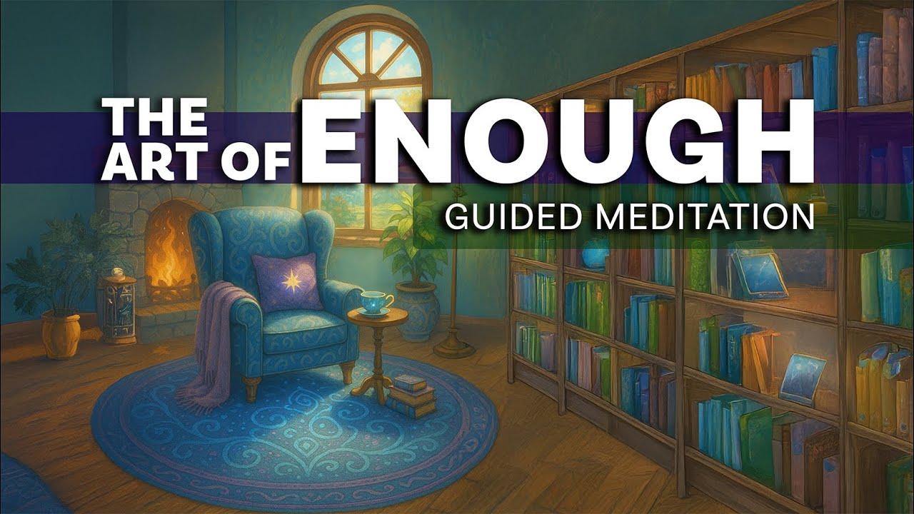 The Art Of Enough Guided Meditation - YouTube