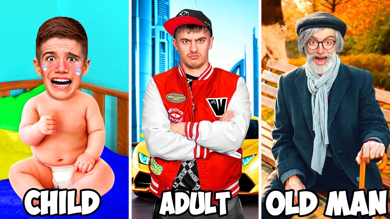 A CHILD, AN ADULT and AN OLD MAN CHALLENGE! - YouTube
