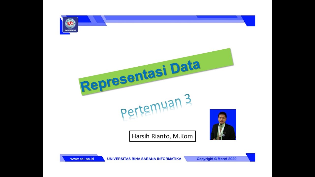 Representasi Data - YouTube
