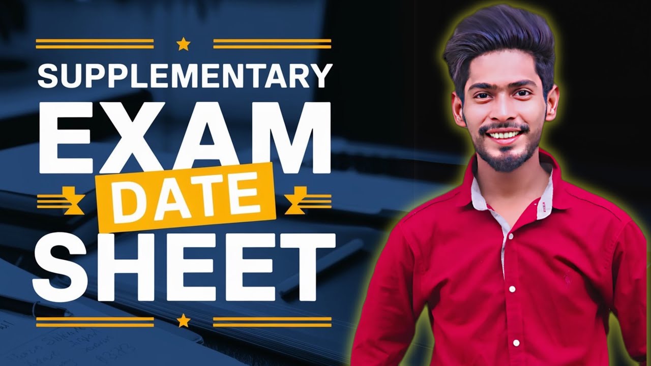 Supplementary Exam Date Sheet 2024 #exam #parholearntogether - YouTube