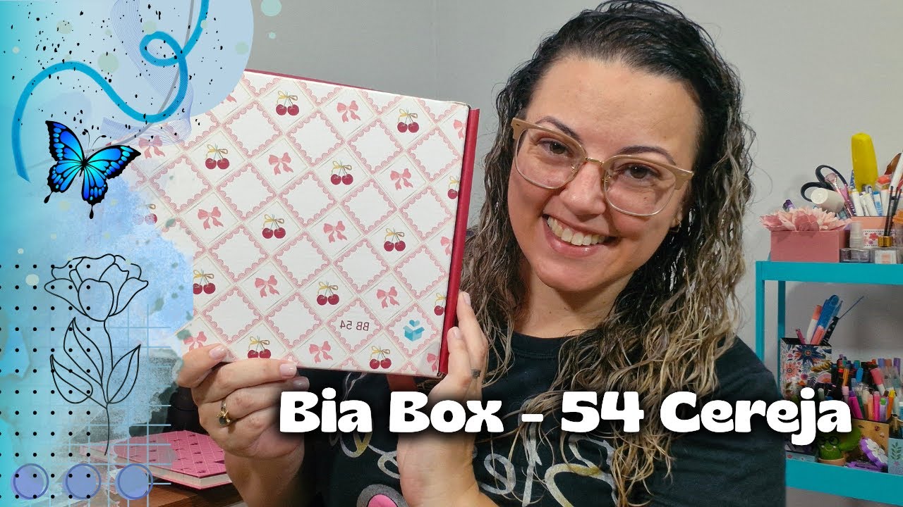 BIA BOX - 54 Edicão Cereja .Clube de papelaria @BiaWinston. By Teacher ...