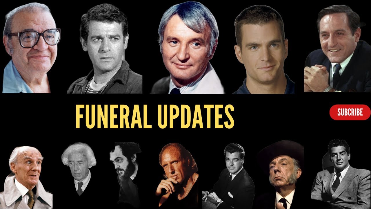 Famous American Ators who died in 1999– 1999--Funeral Updates - YouTube