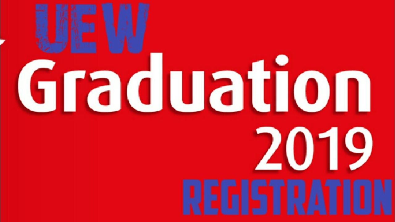 UEW graduation registration - YouTube