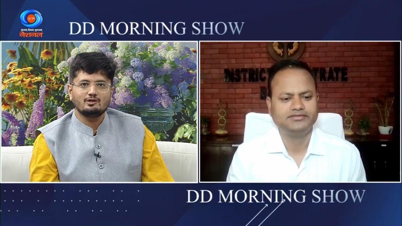 DD Morning Show - How To Cast Vote : Ravindra Kumar IAS, DEO / DM Bareilly - YouTube