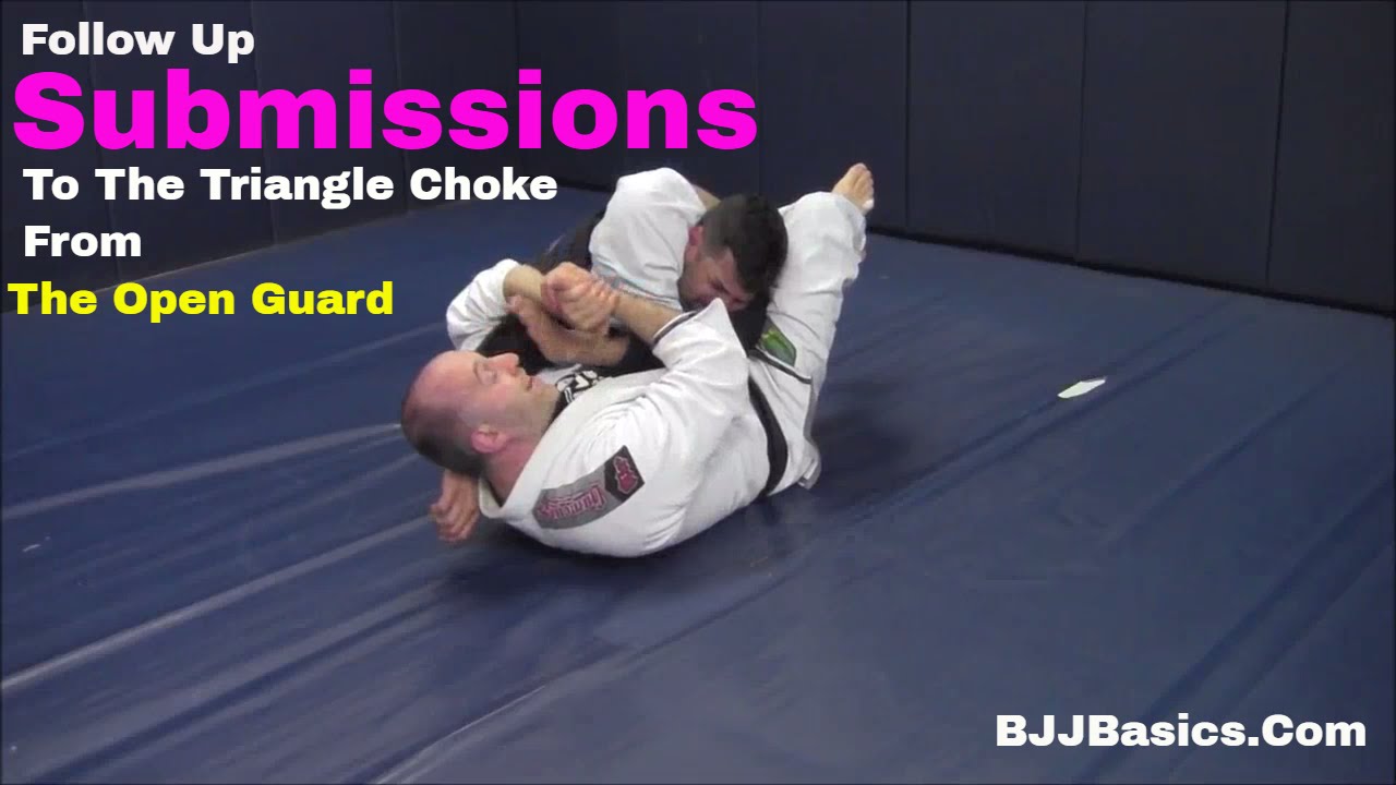 BJJ Basics: Genie Lock From Threatened Triangle Attack - YouTube