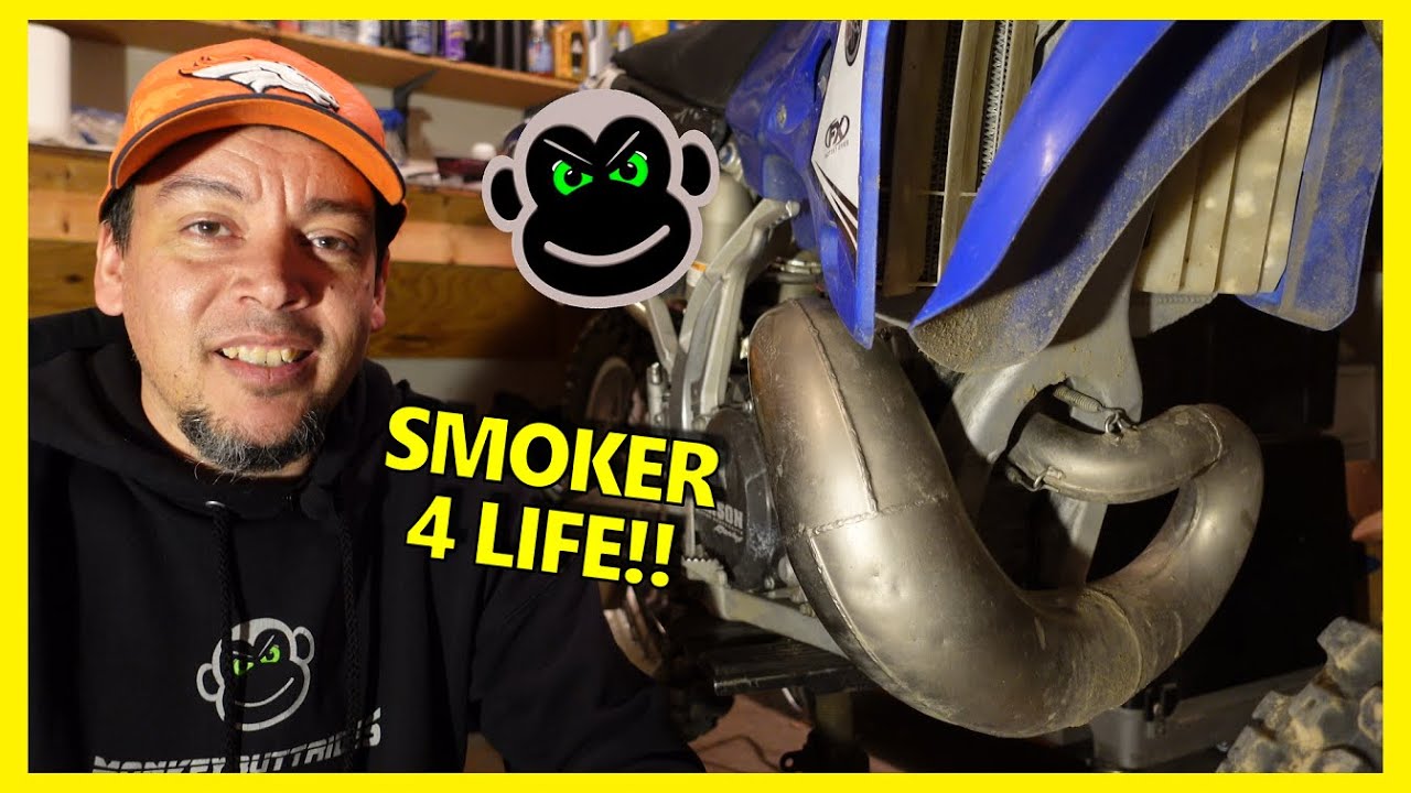 2 STROKE EXHAUST CLEANING | Yamaha YZ 250 2 stroke - YouTube
