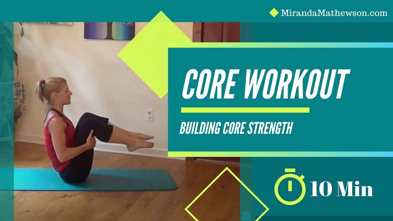 CORE Exercises for Women - 10 Minute Ab Workout - YouTube