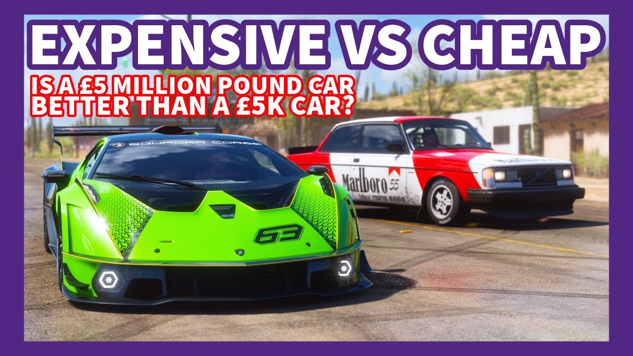 EXPENSIVE vs CHEAP: Is a £5 Million Car Better Than a £5k Car ...
