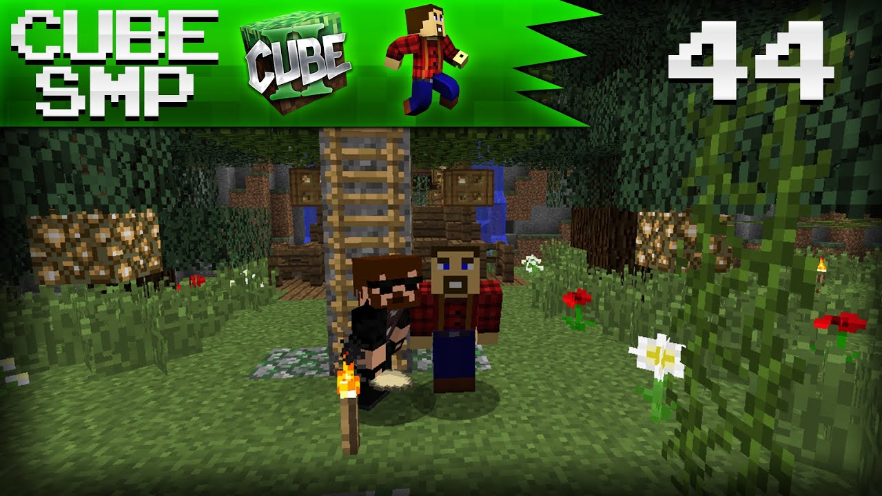 Minecraft Cube SMP: LEAP OF FAITH V2! - Ep 44 - YouTube