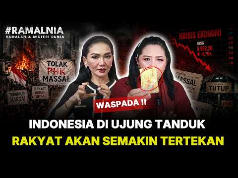 🔴WASPADA‼️RAMALAN PHK MASSAL, DEMO BESAR & KRISIS EKONOMI AKAN MELANDA INDONESIA⁉️😱#RAMALNIA