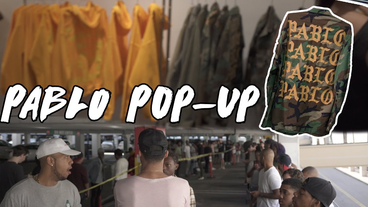 KANYE PABLO POP-UP SHOP 2016 | ATLANTA - YouTube
