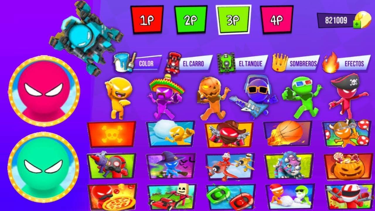 Stickman Party 1234 MINIGAMES Player Games Gameplay Android ios ...