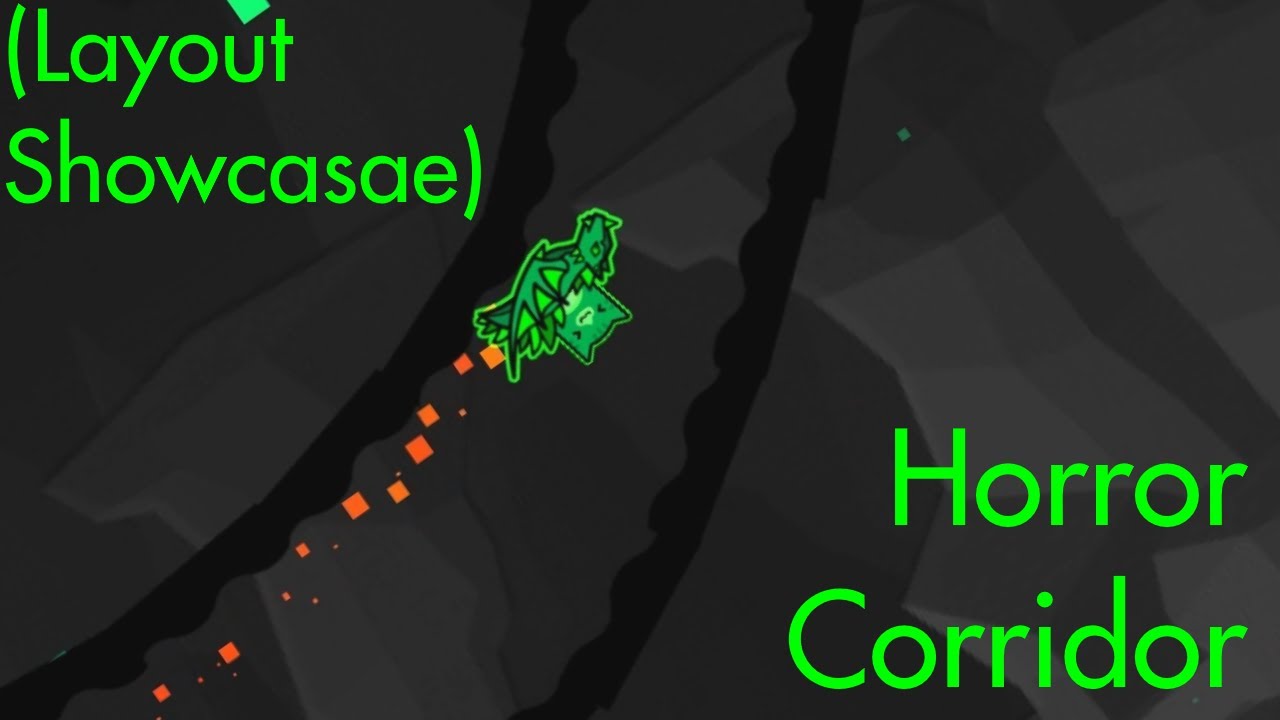 Geometry Dash - Horror Corridor Layout Showcase (Filler) - YouTube