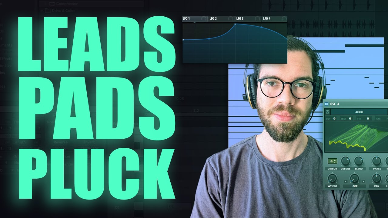 Onde Usar Leads Pads e Plucks - YouTube