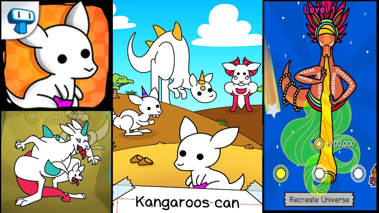 Kangaroo Evolution: Unlocked all Kangaroo and Holy Kangaroo - YouTube
