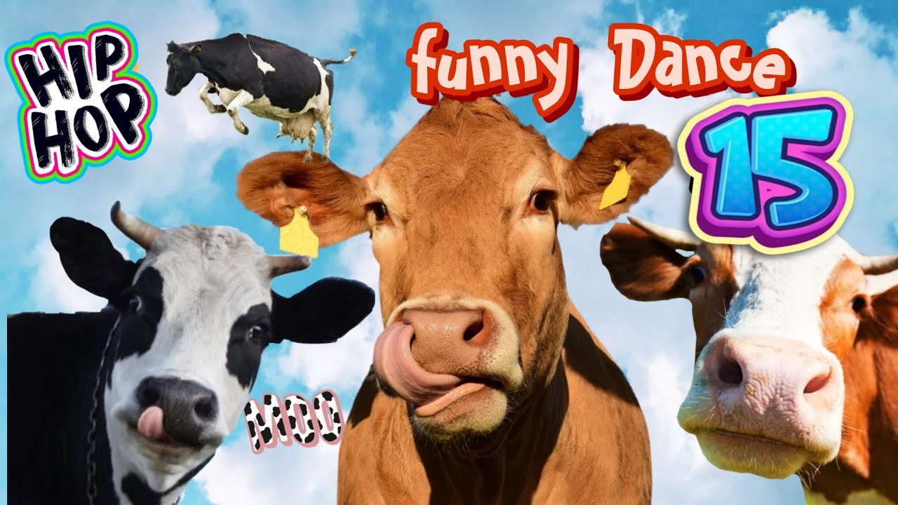 FUNNY COW DANCE #43 │ Cow Song & Cow Videos New Version (Official Video ...