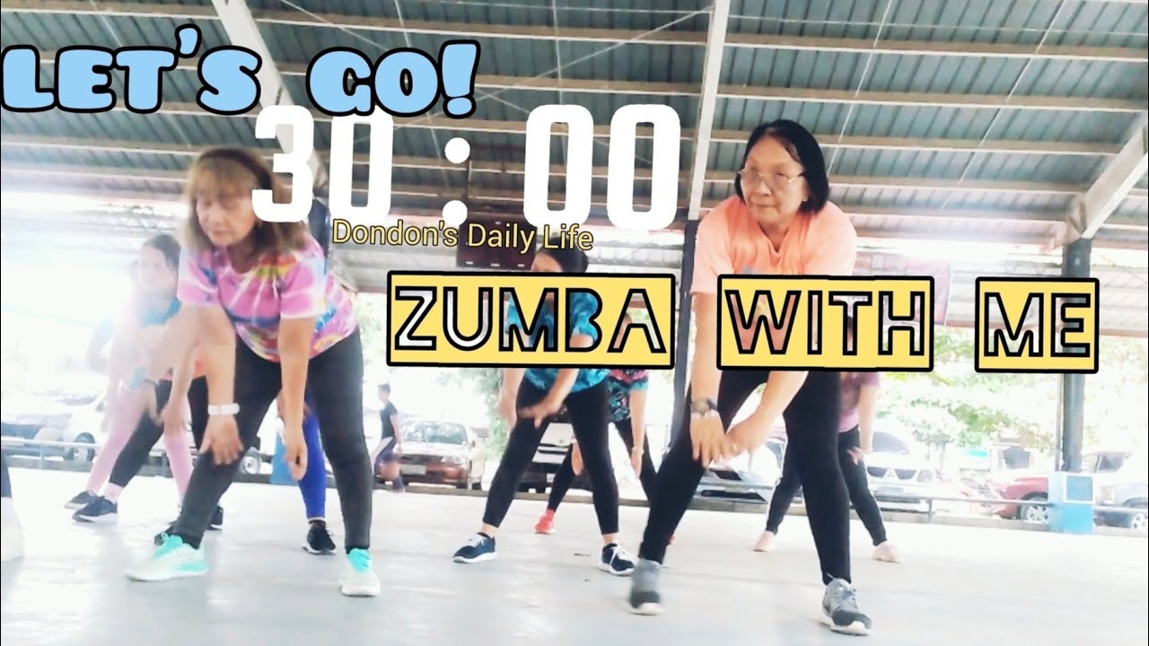 Wife's Zumba Vlog 03 | 30 mins Zumba with Me | dondon's Daily Life ...