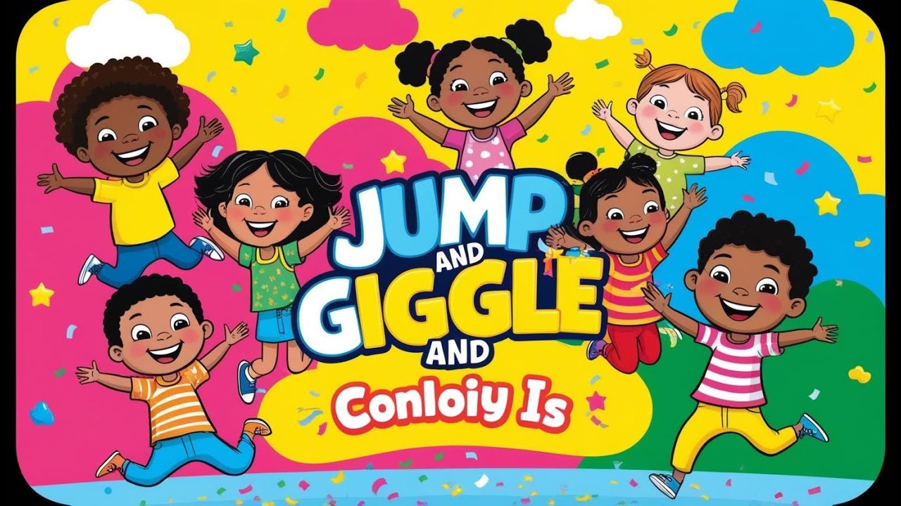Jump and Giggle | Poem for kids | Rhythmic Song, Children's Music, Kids ...