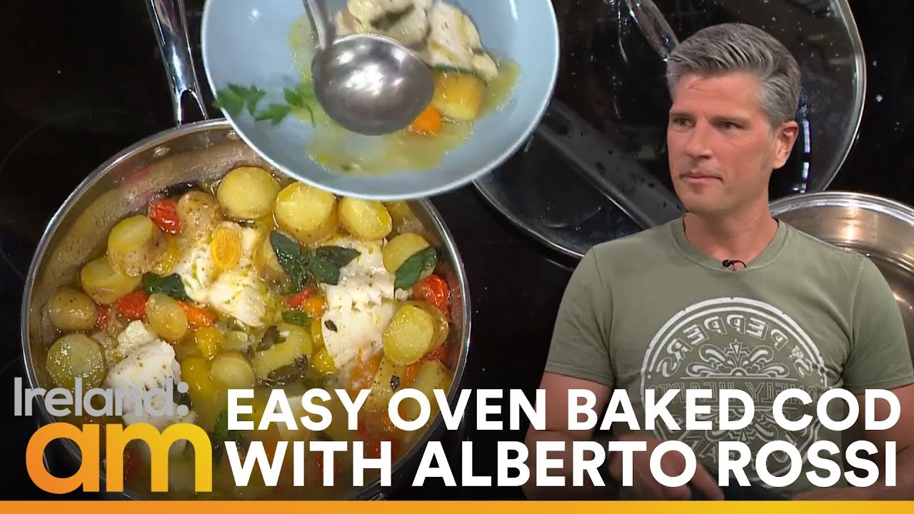 How to Make Alberto Rossi’s Delicious Oven Baked Cod 🥘 - YouTube