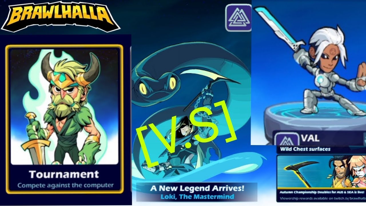 Brawlhala gameplay..tournament with (who) - YouTube