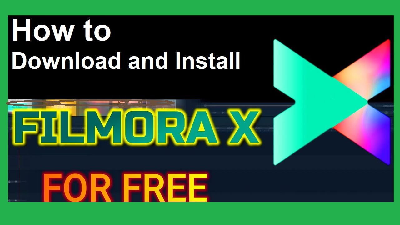 How to Download and Install FilmoraX|Filmora 10 #FilmoraX #Filmora10 ...