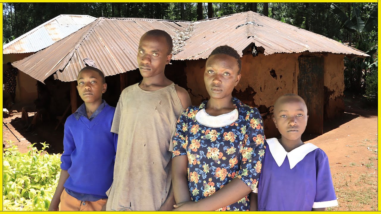 Emotional story of 6 total Orphans living in hunger and Poverty - YouTube