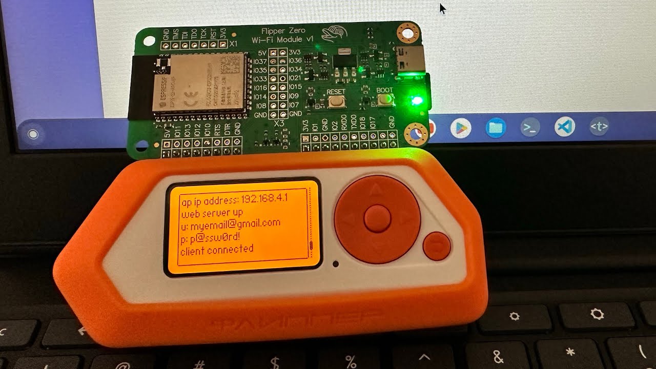 Flipper zero evil portal! Capture credentials with a fake access point ...