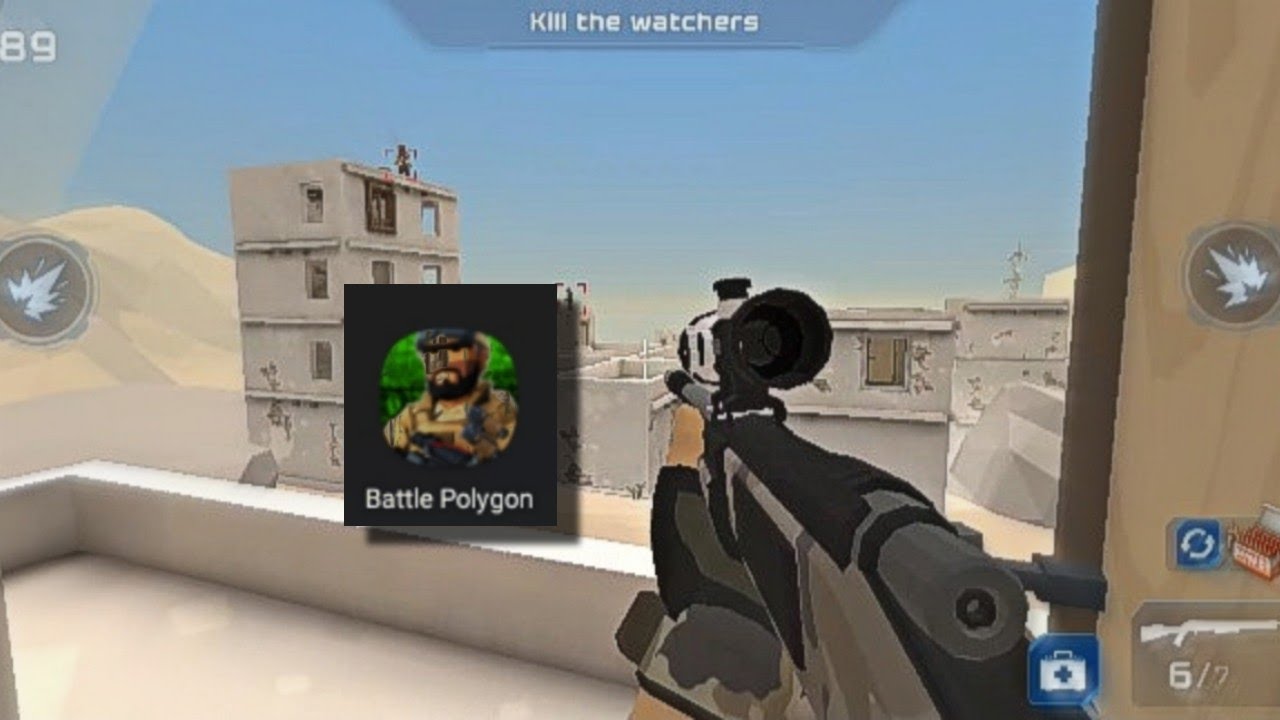 Fps Shooter BATTLE POLYGON Battlefid Low Poly - YouTube