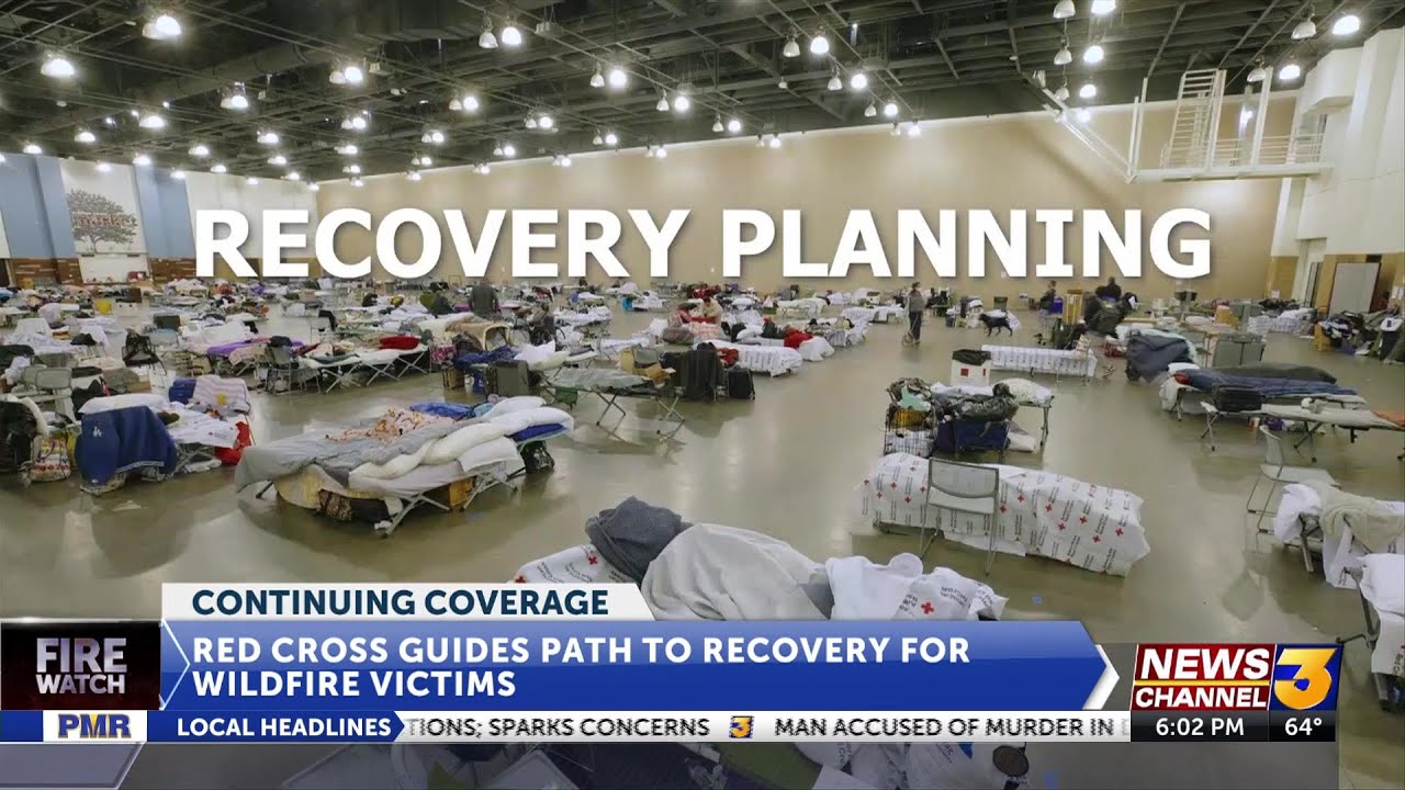 Red Cross guides path to recovery for wildfire victims - YouTube