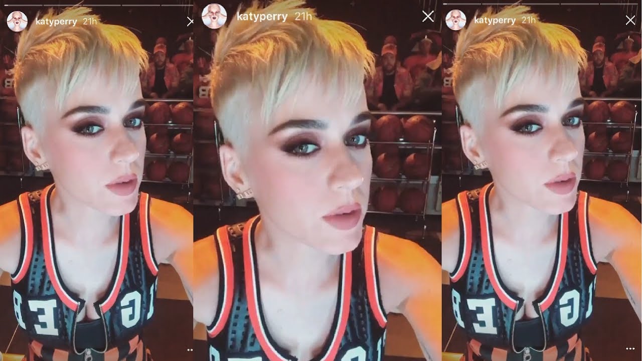 Katy Perry's Instagram Story - July 19th 2017 - YouTube
