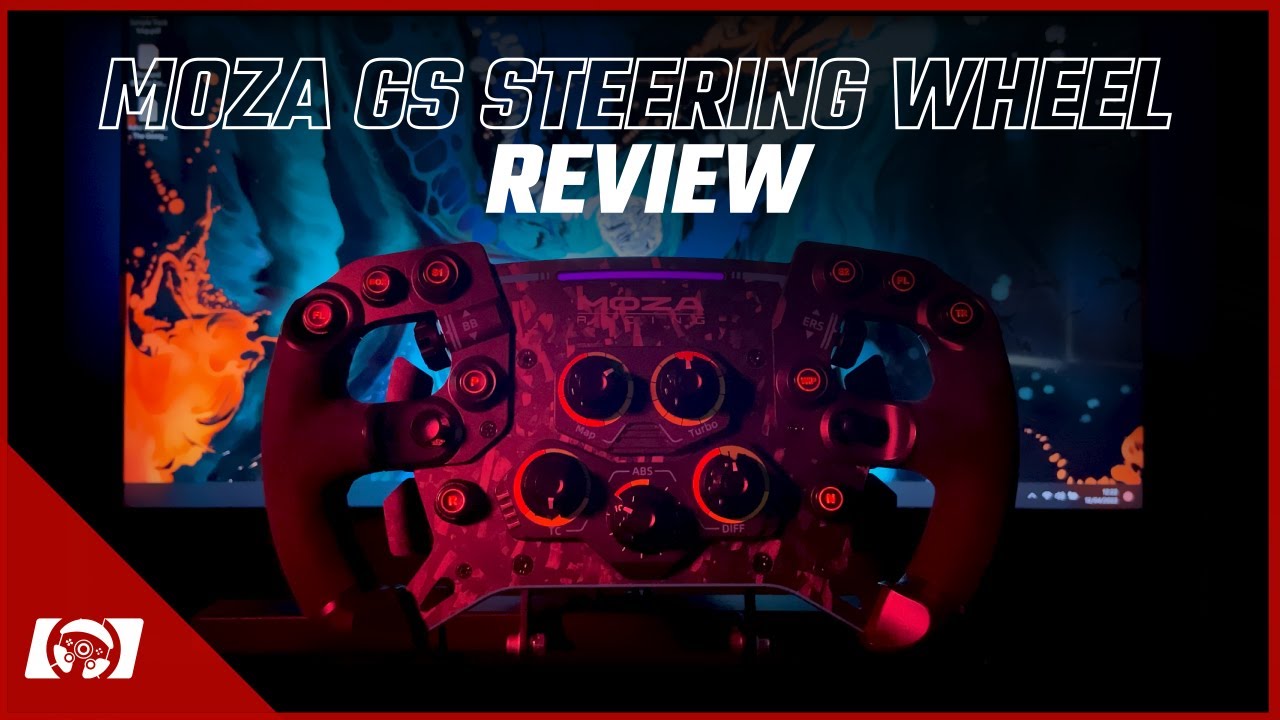 Moza GS Wheel Review - New 2022 Sim Racing Wheel - YouTube